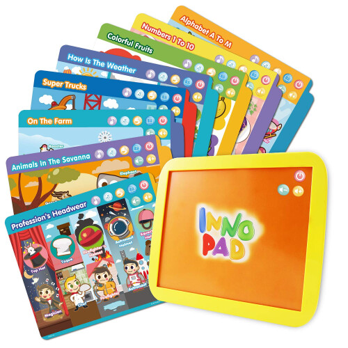 INNO PAD Smart Fun Lessons - Educational Tablet Toy to Learn Alphabet ...