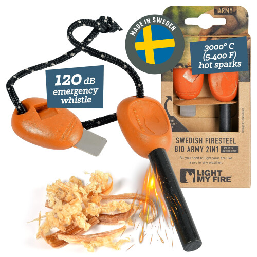 Swedish Flint Fire Starter Ferro Rod Survival Tools ARMY | Fire Steel ...
