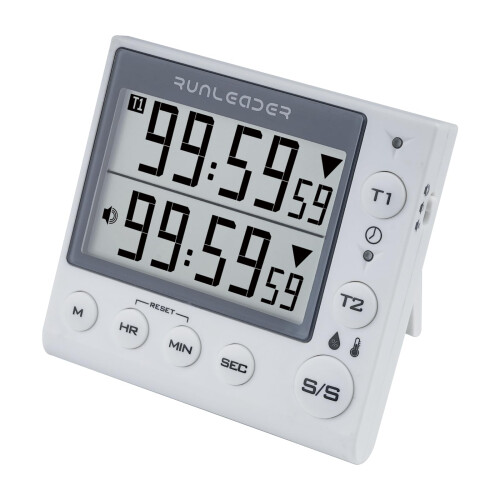 KT002A 2-Channel Kitchen Timer Magnetic Countdown Timer Clock ...