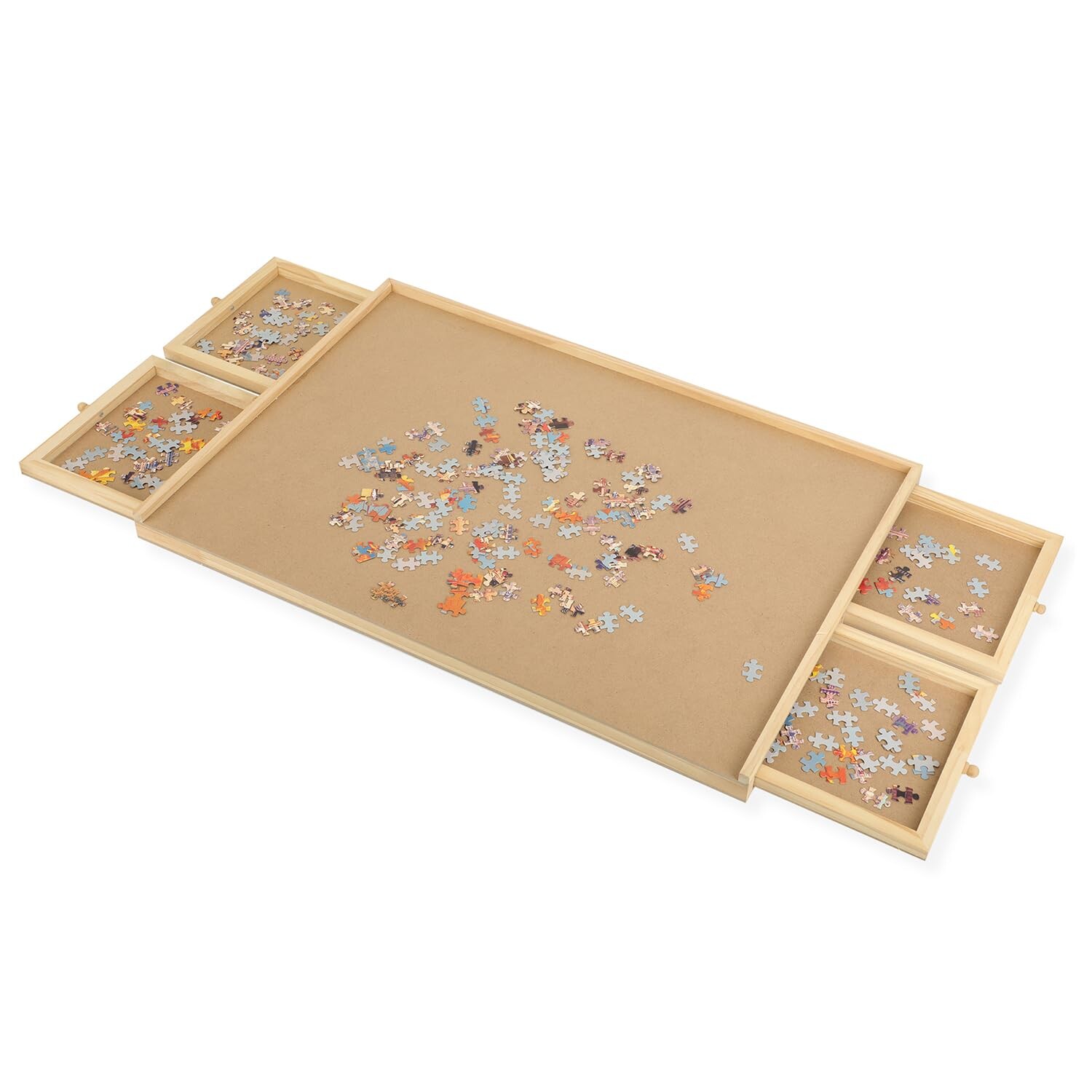 Jigsaw Puzzle Table Wooden Puzzle Plate Puzzle Board Smooth Fiberboard ...