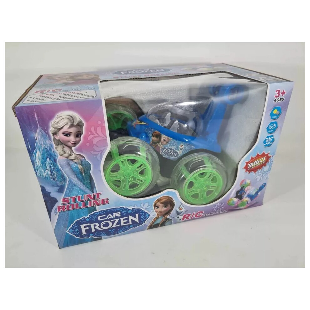 Frozen Radio Remote Control Car Music Light Stunt Car NEW BOXED on OnBuy