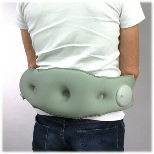 Orthopaedic Inflatable Back Pain Waist Spine Strengthen Support Lumbar ...