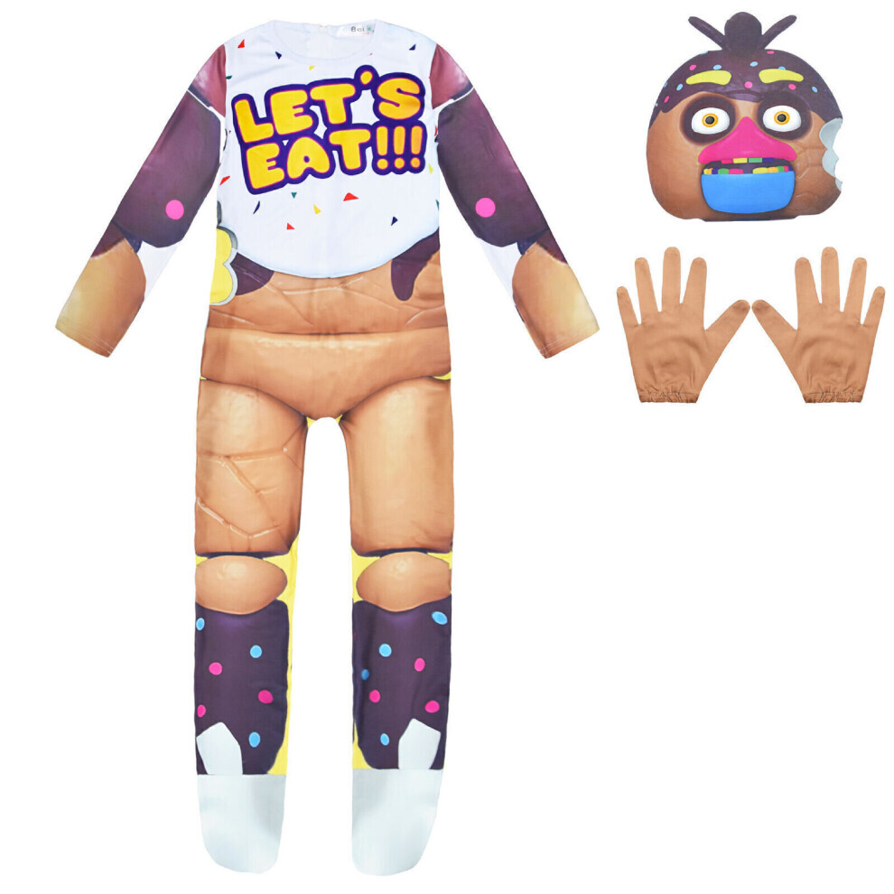 (Set 9, 7-8 Years) Five Nights At Freddy FNAF Costume Christmas Party ...
