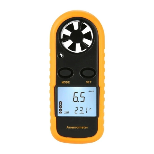 GM816 Digital Anemometer 30m/s Pocket Wind Speed Gauge Meter LCD Mini ...