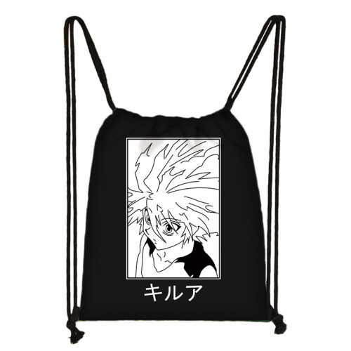 (SKD-Hunter01) Anime Backpack Hunter X Hunter Women Drawstring Bag HXH ...