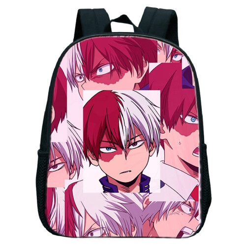 (0xxzzShoto23) 12 Inch School Backpack Shoto Todoroki Print Academia ...