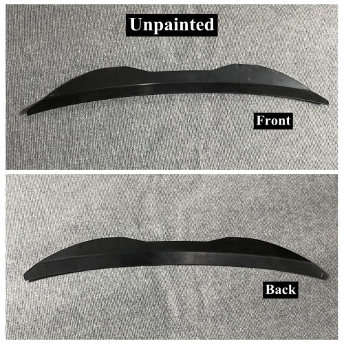(Unpainted Primer S) MINI SPOILER EXTENSION FIAT 500 ABARTH MK1 2008 ...