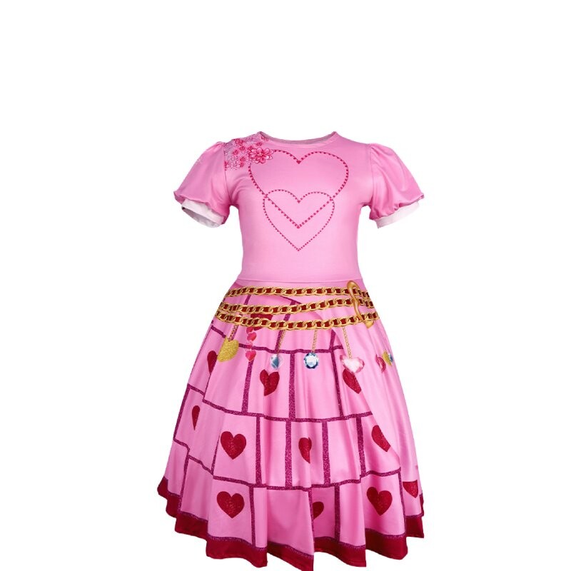 (Pink, 130 Children) Descendants Character Red Princess Bridget Stage ...