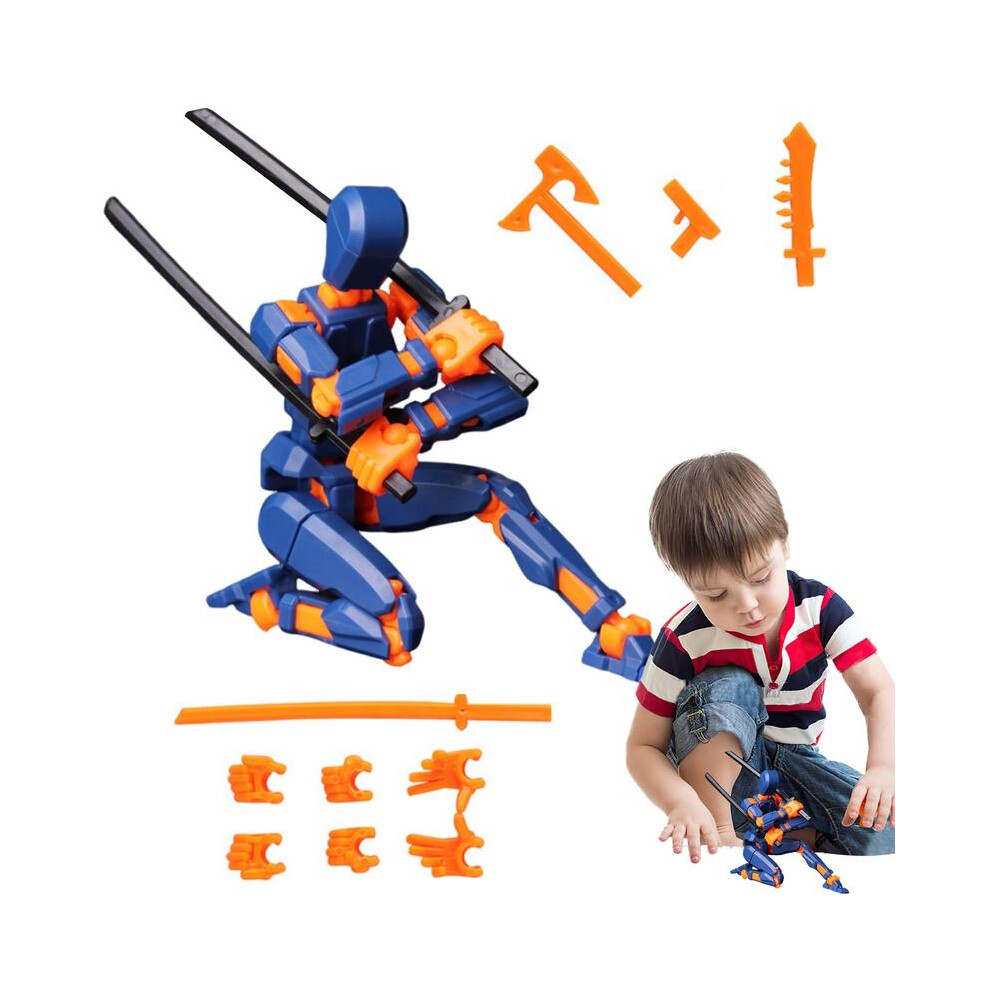 3D Printed Movable Robot Articulated Figure Robot Multi Joint Movable ...