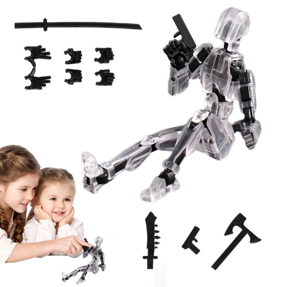 3D Printed Movable Robot Articulated Figure Robot Multi Joint Movable ...