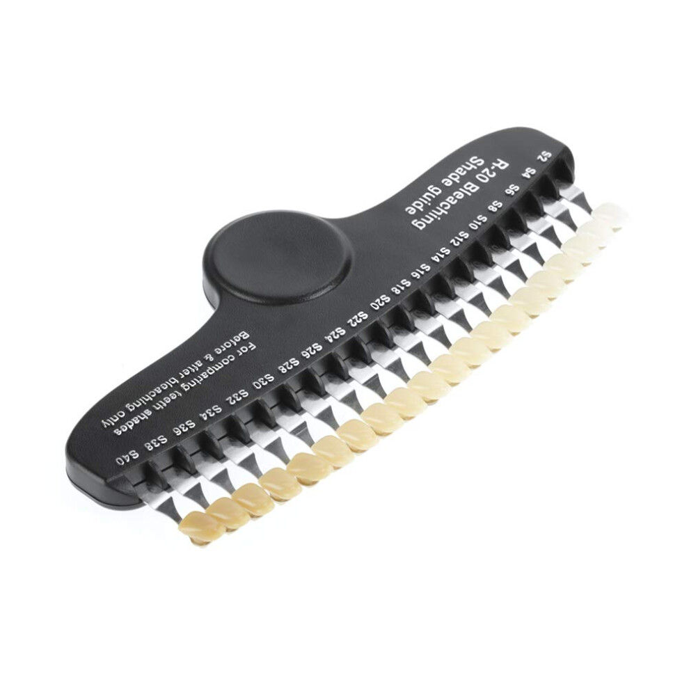 Dental Teeth Shade Guide, Dental Shade Guide Teeth Color Tracking Chart ...