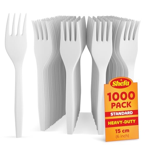 Standard Forks, Heavy Duty Forks, Microwave-Safe Tablefork, 5.7" Long ...