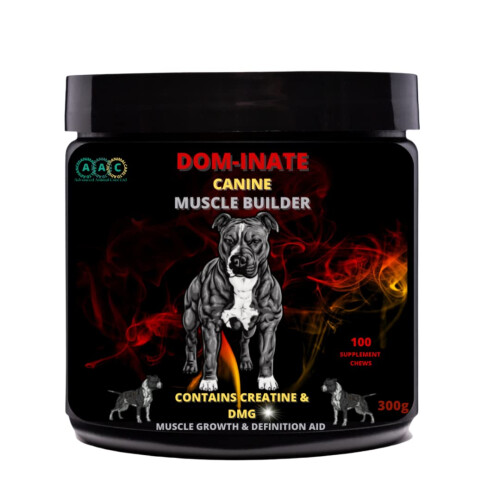 Dog Muscle Builder All Breeds Muscle Gainer for Dogs Dominate Bully ...