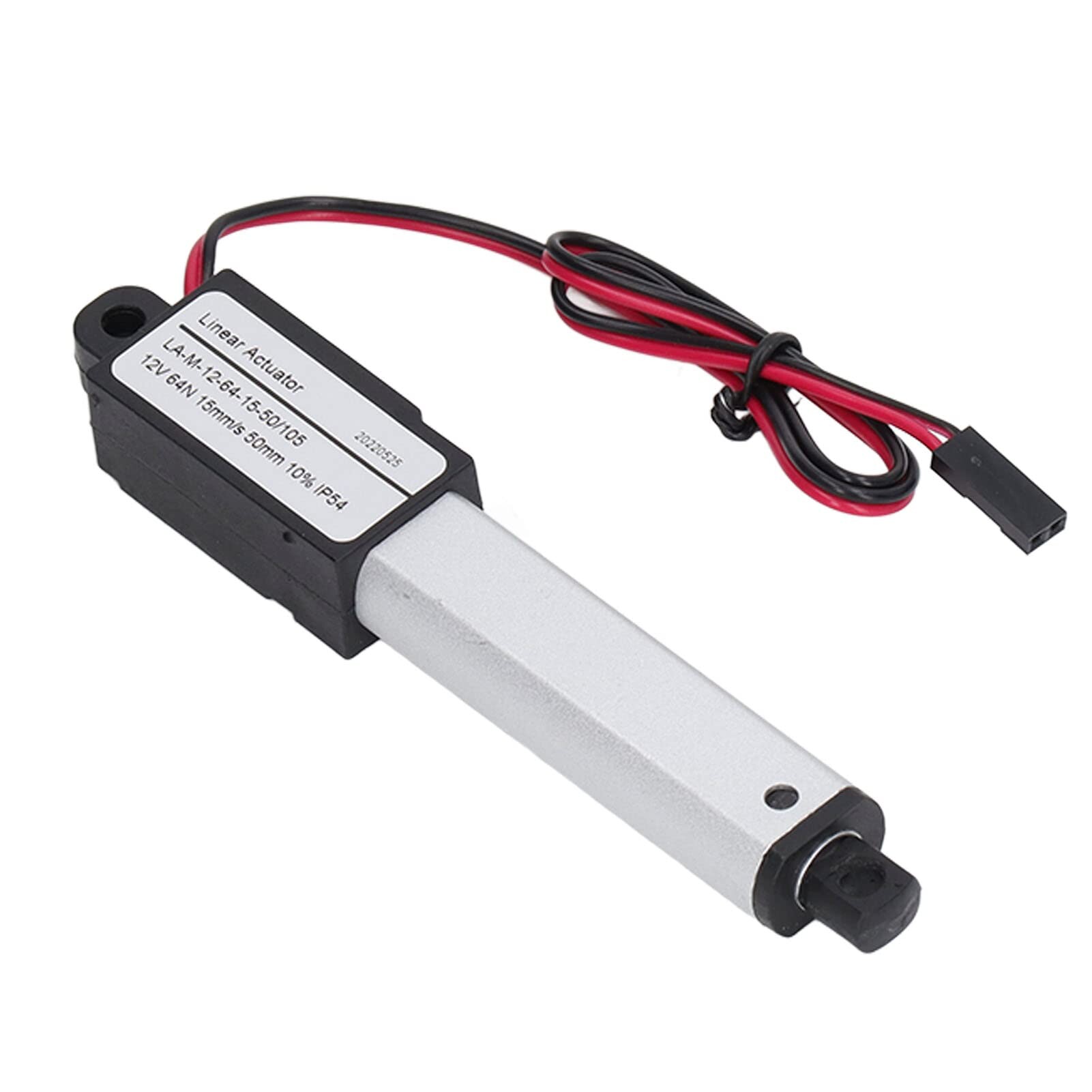 Linear Actuator, 12V Mini Electric Waterproof Linear Motion Actuator with End Limit Switches ...