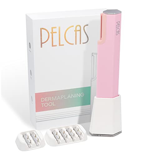 Sonic Electric Dermaplaning Tools with 6 Replaceable Heads,Facial Hair ...