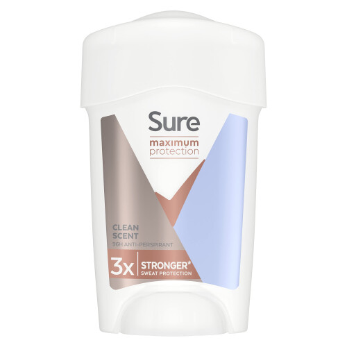 Sure Maximum Protection Clean Scent 96h protection deodorant Anti ...
