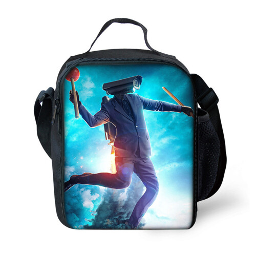 (Style 03) Skibidi Toilet Lunch Bag Insulat Student Lunchbox on OnBuy