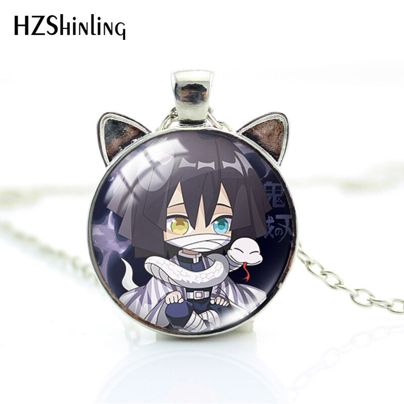 (YMXL310) Demon Anime Unique Slayer Necklace With Stunning Butterfly ...