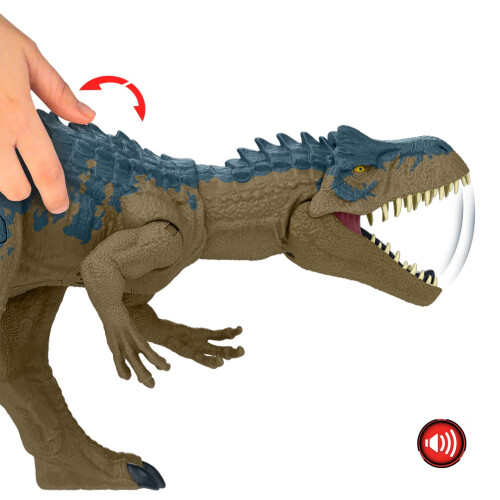 Jurassic World Allosaurus Scary Attack Dinosaur with HRX50 MATTEL ...