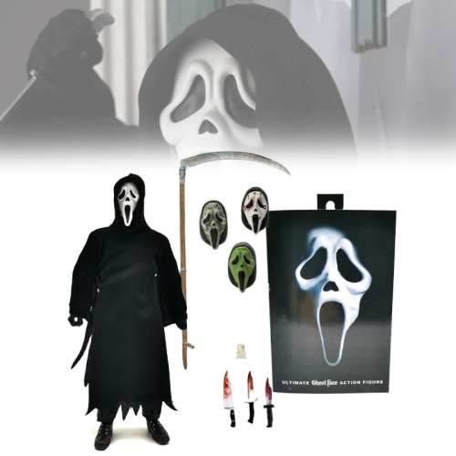Neca Premium Scream Ghostface Ghost Face Ultimate 7in Action Figure ...
