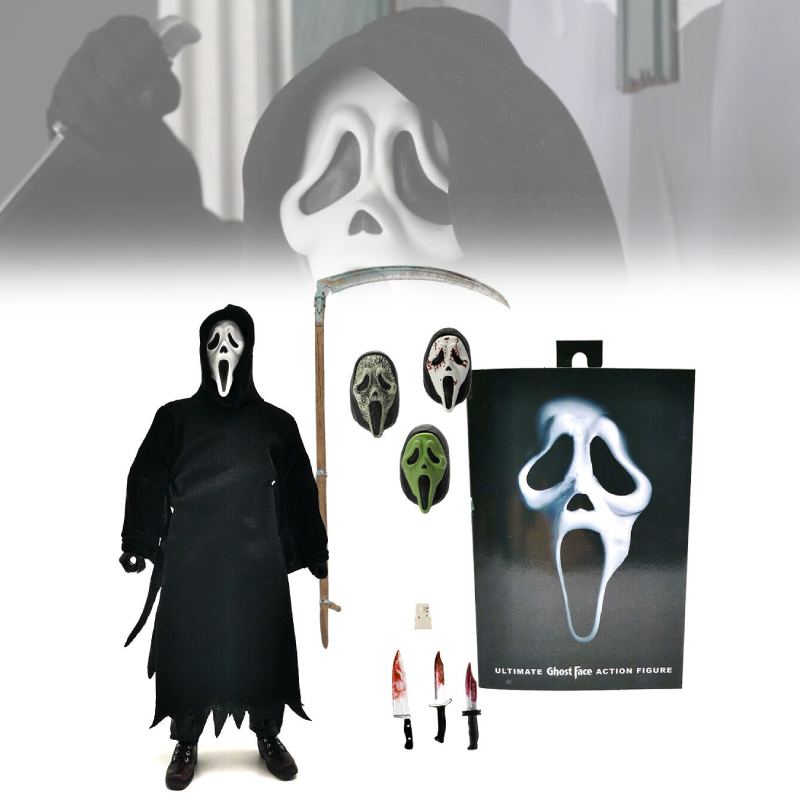 Neca Premium Scream Ghostface Ghost Face Ultimate 7in Action Figure ...