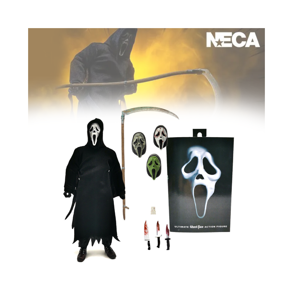 Neca Premium Scream Ghostface Ghost Face Ultimate 7in Action Figure ...
