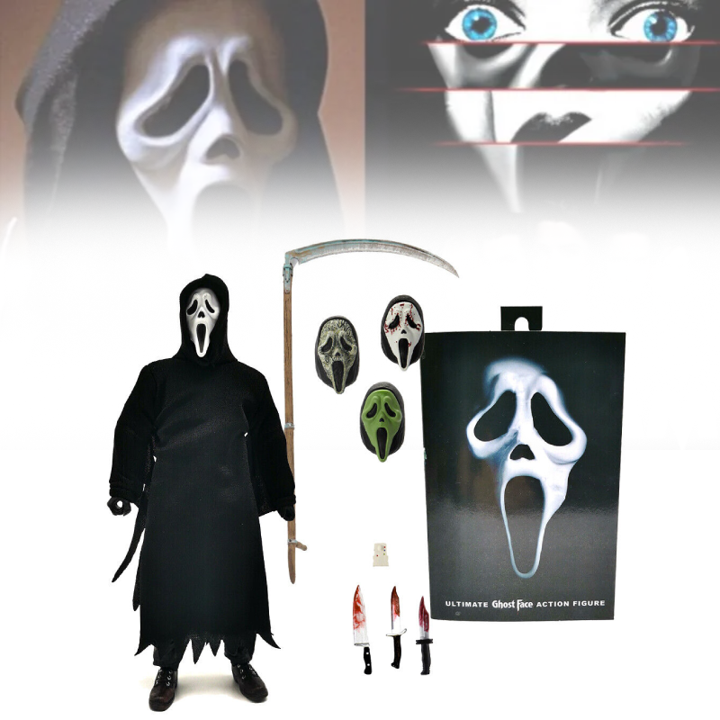 Neca Premium Scream Ghostface Ghost Face Ultimate 7in Action Figure ...