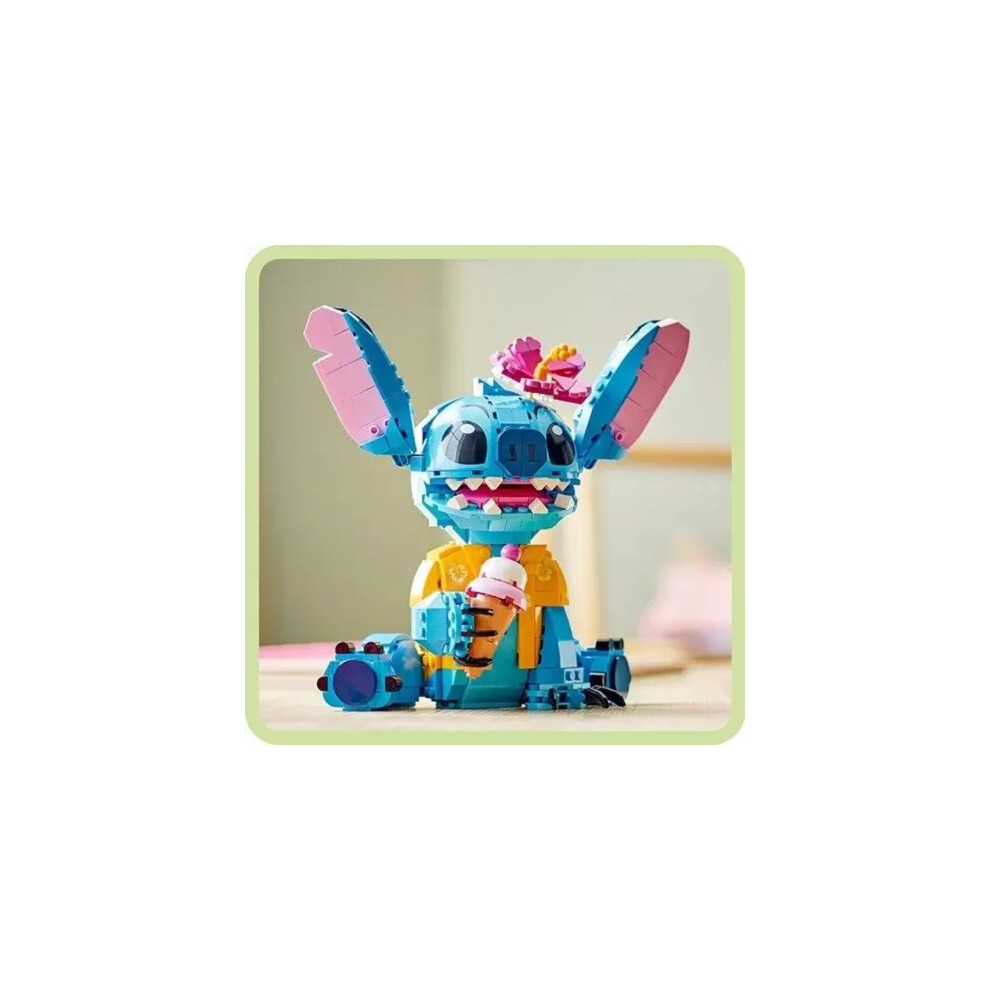 LEGO 43249 Disney Stitch Playset with Ice-Cream Cone and Character ...