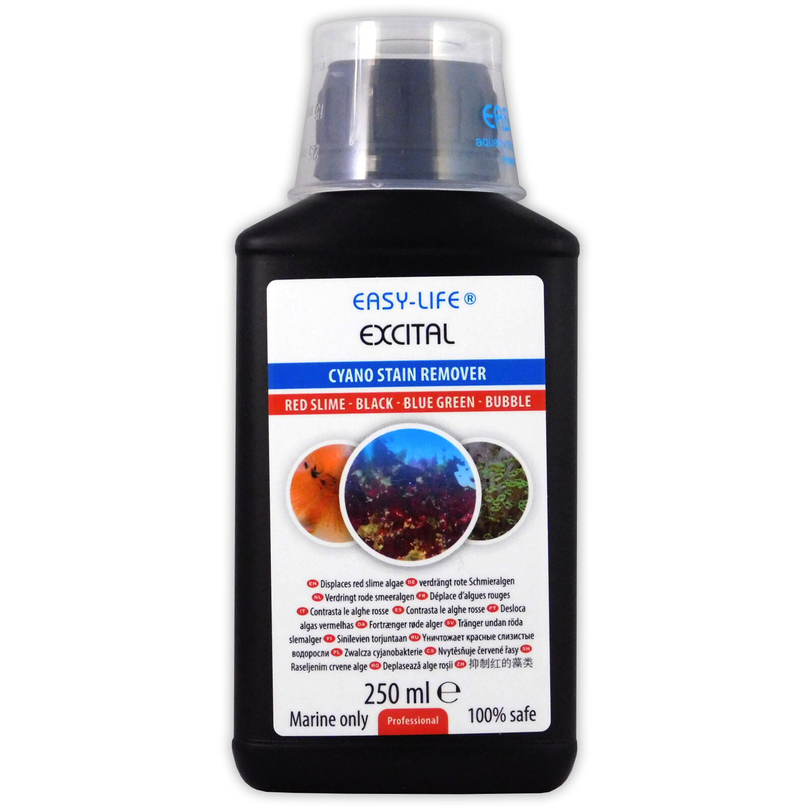 (250ml) Easy-Life Excital Red Slime Algae Killer Cyano Bacteria ...