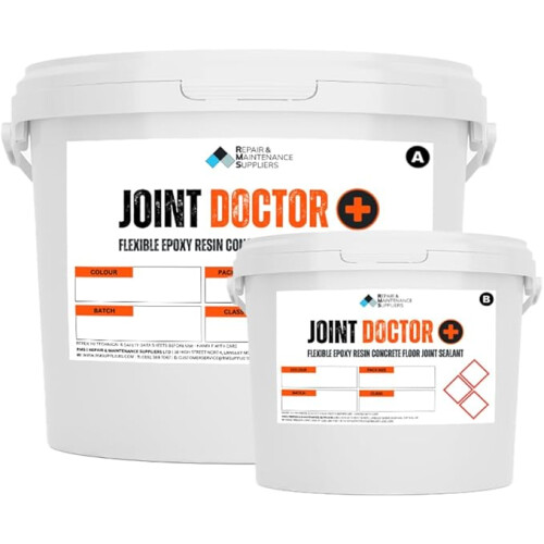 RMS Joint Doctor | Flexible 2 Pack Epoxy Resin Concrete Floor Expansion ...