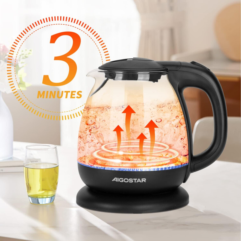 Small electric tea kettle cordless store