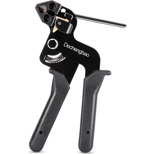 Metal tie wrap Gun, Dechengbao Stainless Steel Cable Tie Gun and Metal ...