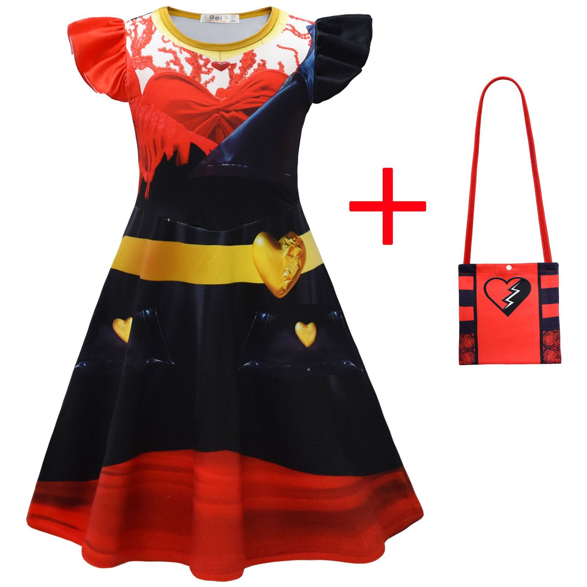 (130 Child) Descendants The Rise Of Red Cosplay Outfits Fashion ...