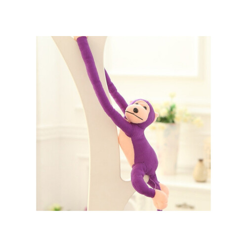 Purple 80cm Plush Monkey Mascot with Sound & Velcro on OnBuy