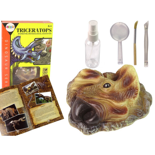 Triceratops Fossil Excavation Kit: Fun Archaeology for Kids on OnBuy