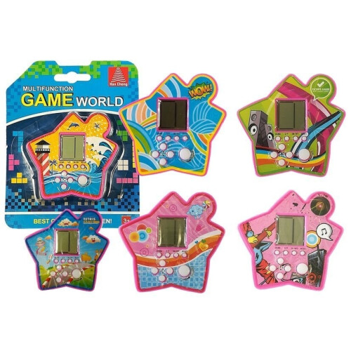 Portable Brick Game: Classic Tetris with Star Design on OnBuy