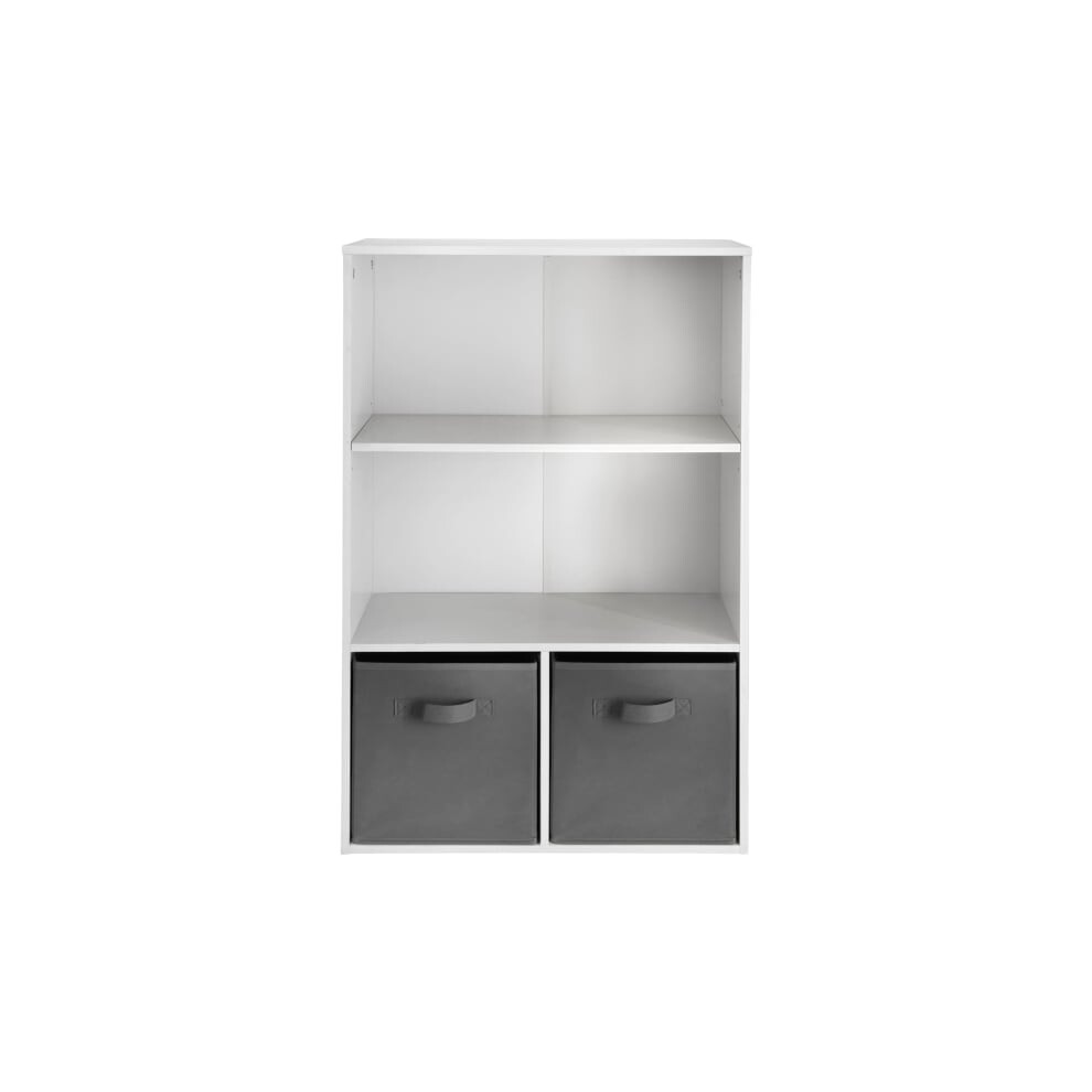 Lokken Bookcase ideal for storing books CDs DVDs and much more White