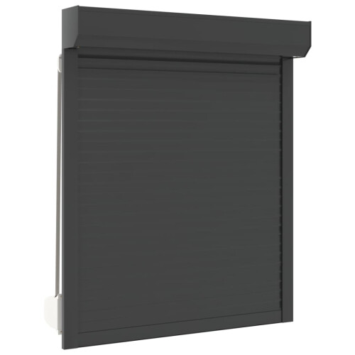 vidaXL Roller Shutter Aluminium 100x120cm Anthracite Window Blind ...