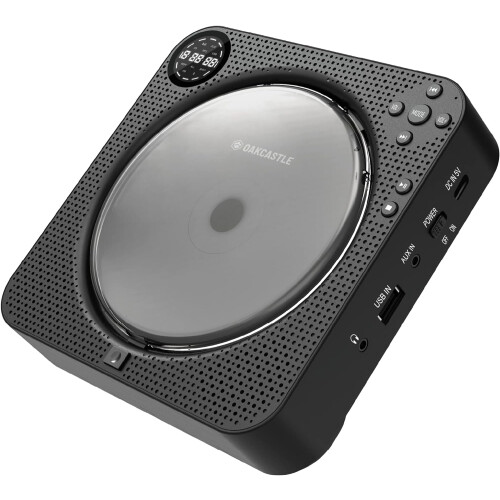 Wall-mounted portable CD player with Bluetooth and speakers | Personal ...