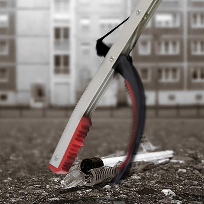 Helping Hand Company Extra Long Litter Picker PRO 50, Heavy Duty Litter ...