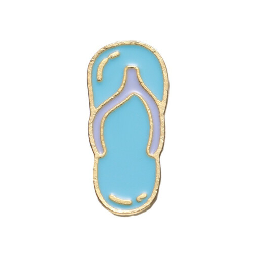 (XZ8585) Unique Cartoon Character Brooch Set Playful Blue Enamel Metal ...