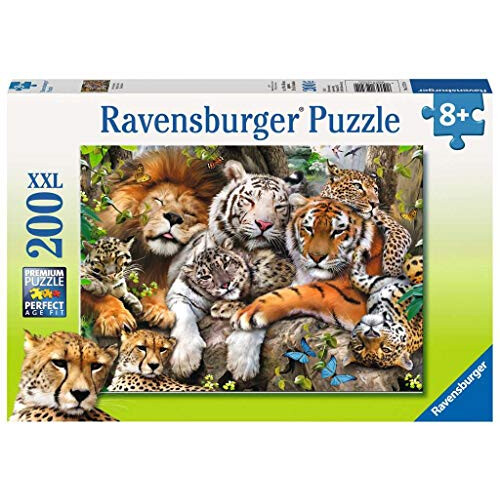 Ravensburger Big Cat Nap 200 Piece Jigsaw Puzzle with Extra Large ...