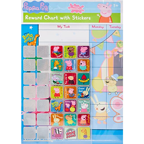 Paper Projects 01.70.30.021 Peppa Pig Everyday Reward Chart and 56 ...