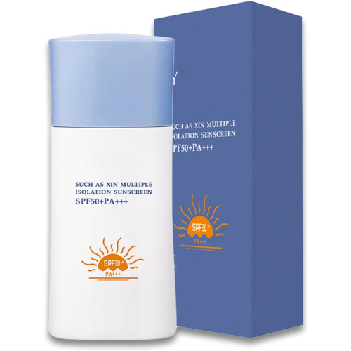 Sun Cream SPF 50, Sunscreen SPF 50 Face & Body, High Protection Face Sun Cream SPF 50, Strong ...