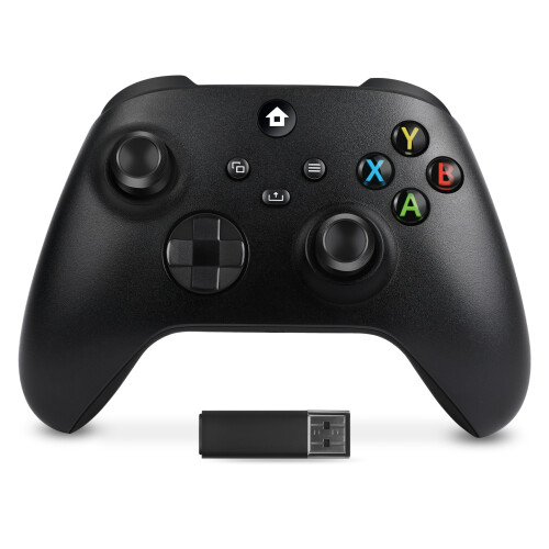 Black Wireless Controller Compatible With Xbox One Xbox Series X S Xbox One X S PC with 2.4GHZ Wireless Adapter Gamepad on OnBuy