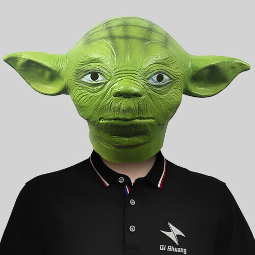 (Yoda) Unique And Fun Latex Masks Featuring And Grinch Designs For ...