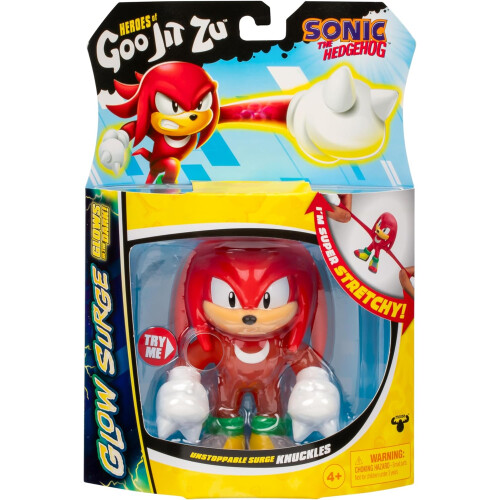 Heroes of Goo Jit Zu Unstoppable Surge Knuckles Stretch Glow Figure on ...