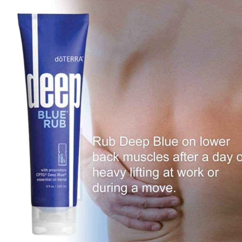 Deep Blue Doterra Rub Sore Muscle Rub Soothing Cream Massage Gel ...