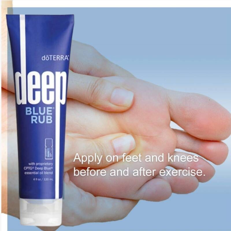 Doterra Deep Blue Rub Sore Muscle Rub Soothing Cream Massage Gel ...
