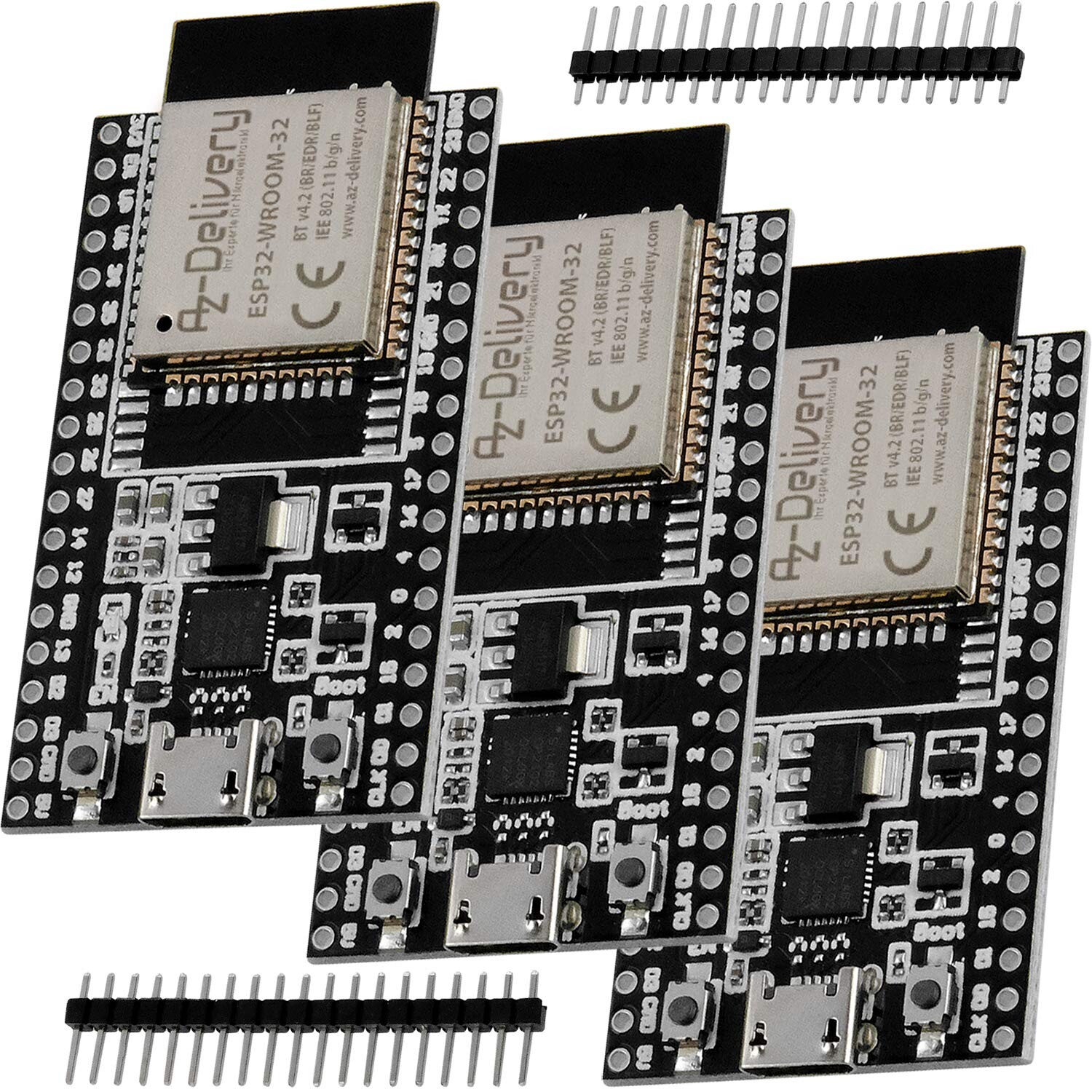 Esp32 Dev Kit C V4 Nodemcu Esp32 Wroom 32 Wlanwifi Development Board Unsoldered Version
